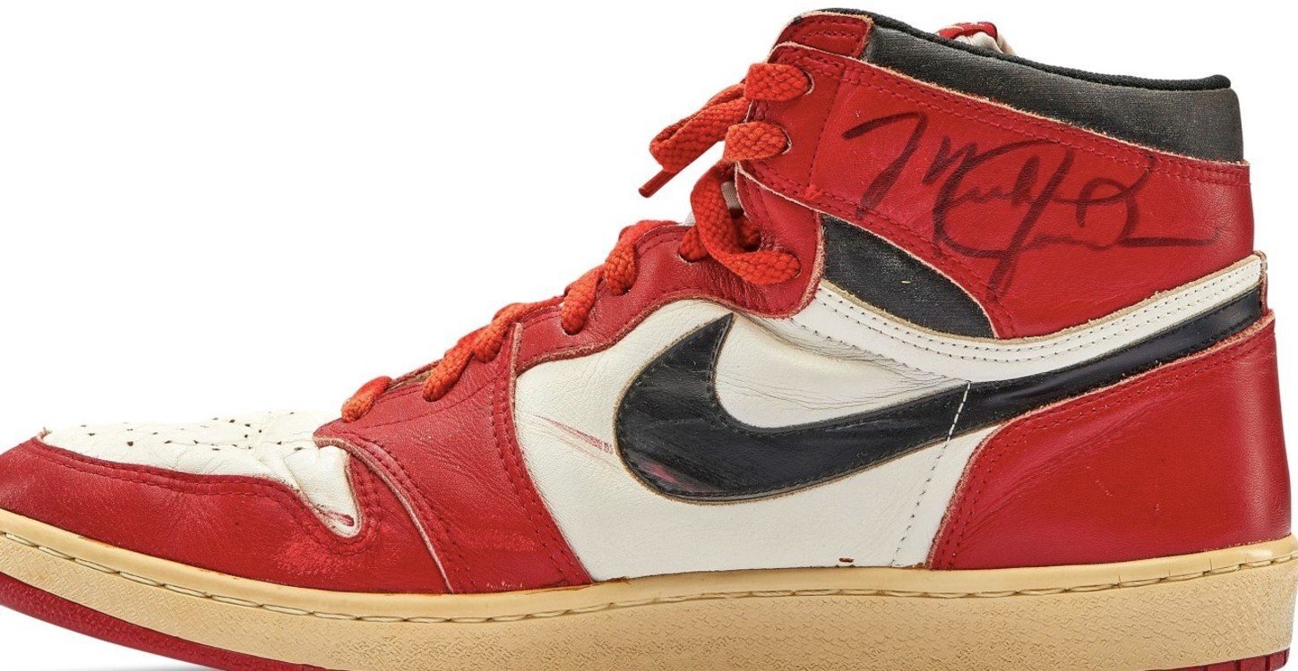 Subastan por € 16.120 zapatos de Michael Jordan - Puro Vinotinto